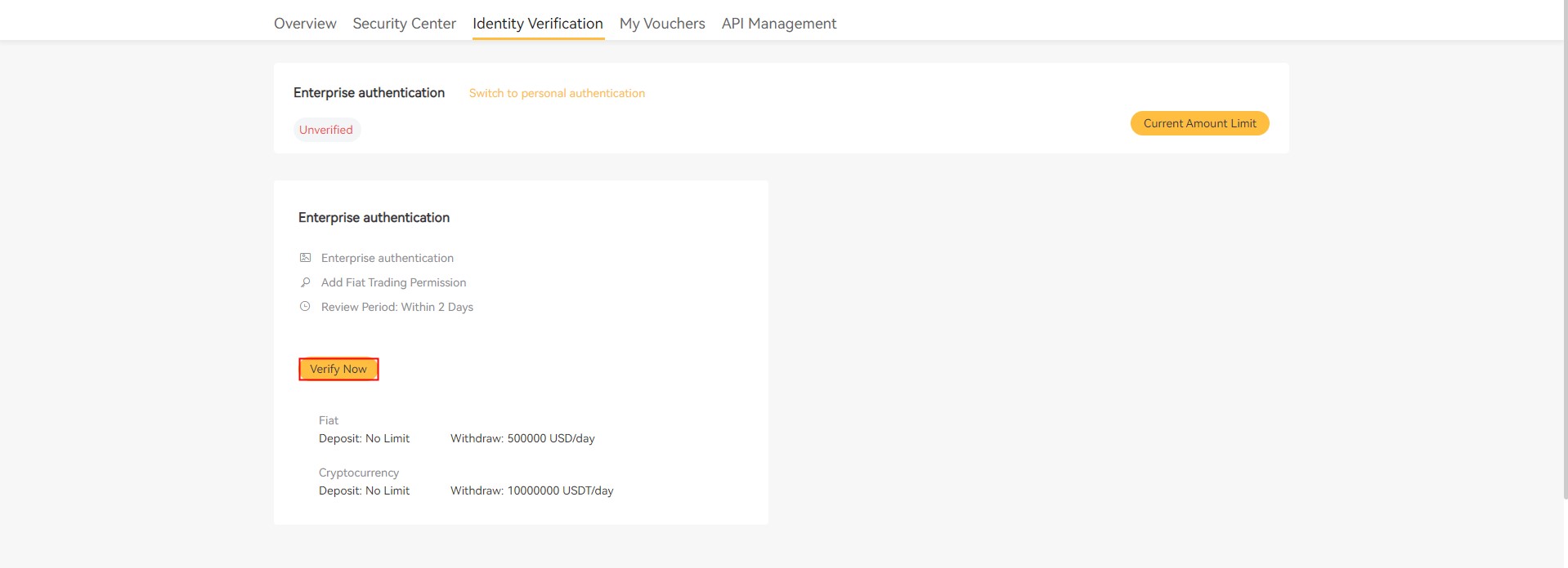 How to Complete Entity Verification for Corporate Accounts? – Help Center