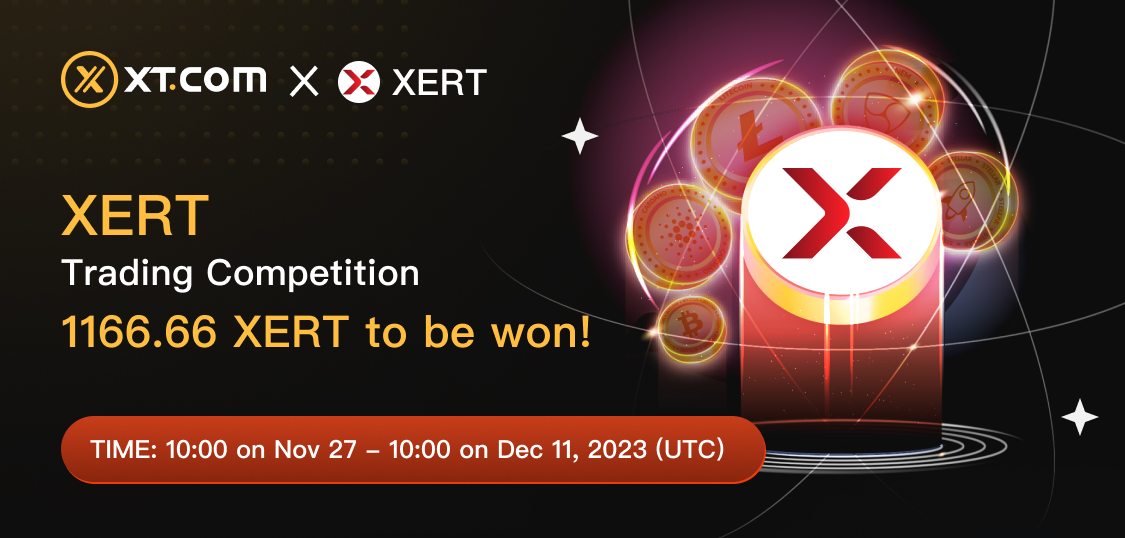 XERT Trading Competition Rolling Out 1,166.66 XERT to be won! – Help Center
