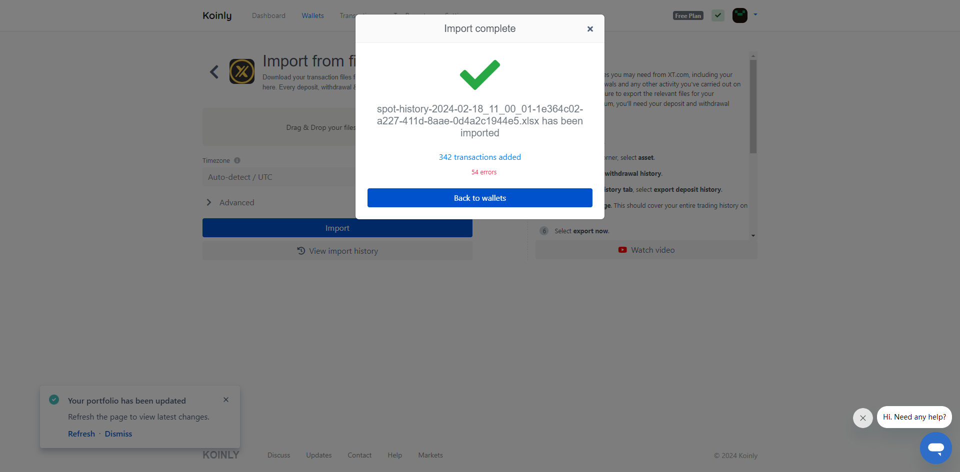 How to export transaction & deposit/withdrawal history for tax reporting – Help Center
