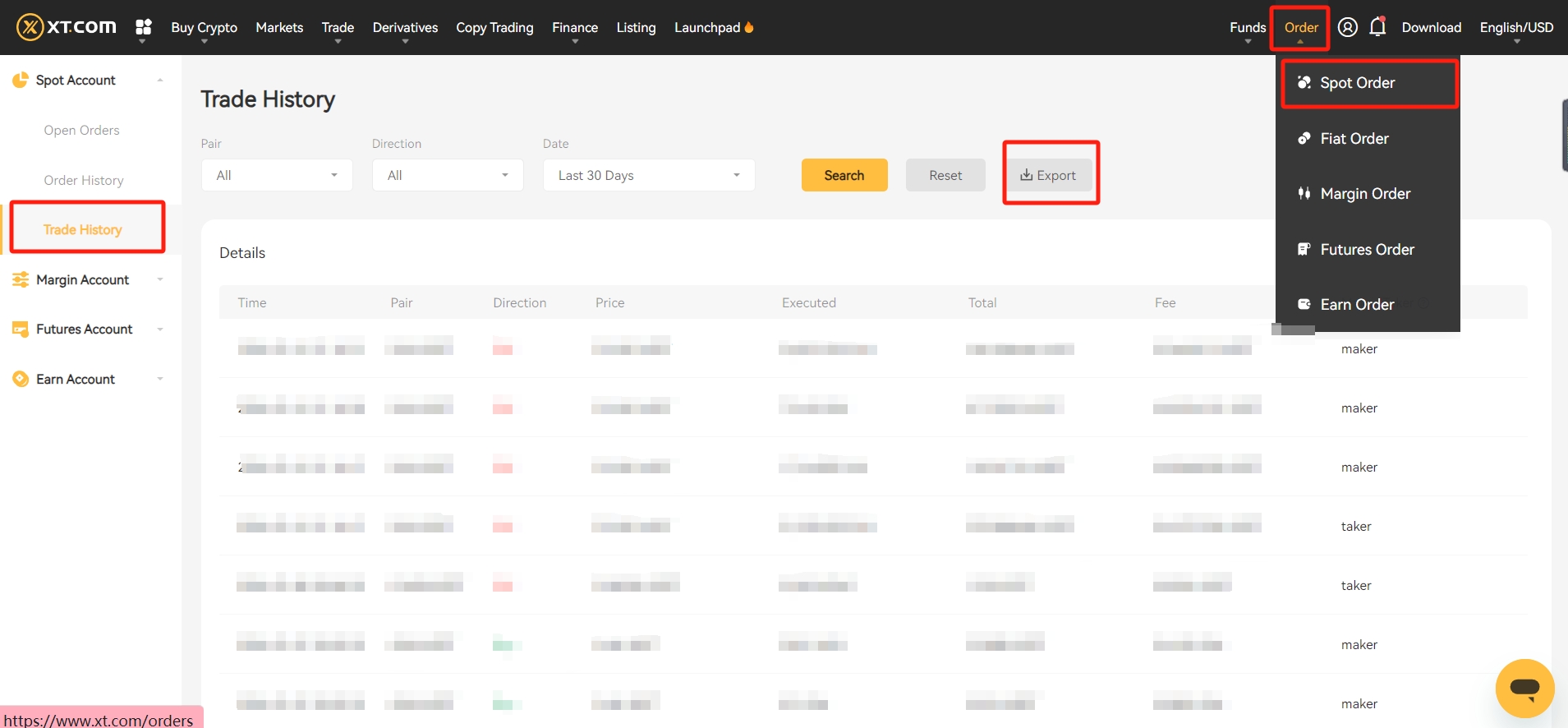 How to export transaction & deposit/withdrawal history for tax reporting – Help Center