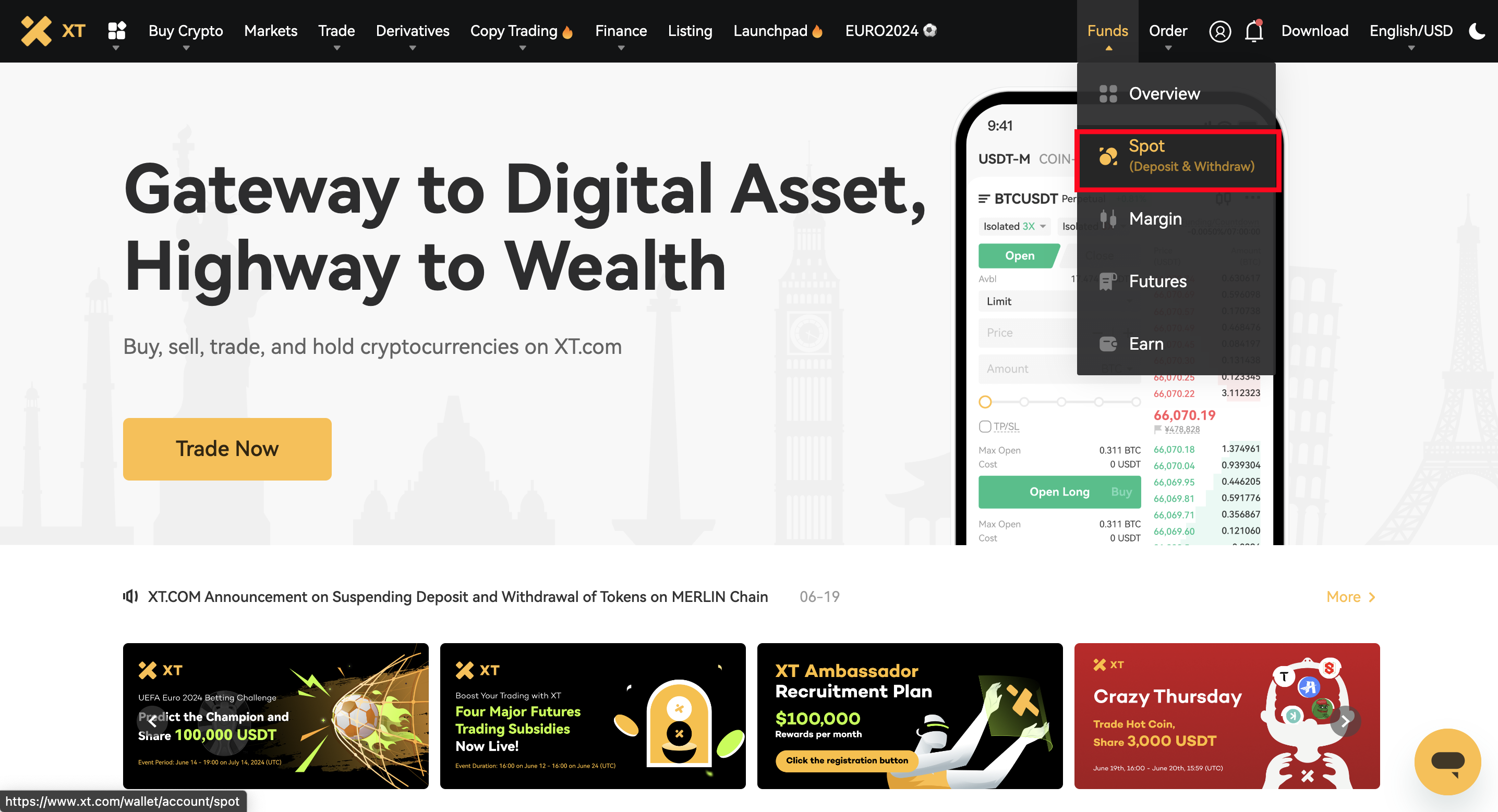 ¿Cómo Depositar Criptomonedas en Tu Cuenta XTrust (WEB & APP)? – Centro de asistencia