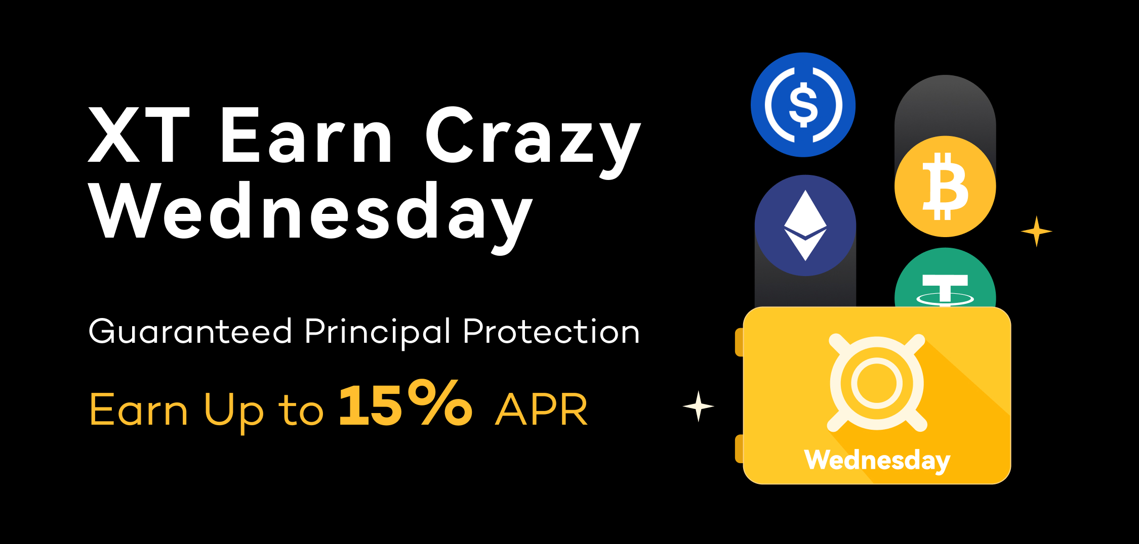 XT Crazy Wednesday (Phase 37): 3-Day Fixed-Term Savings - Up to 15% APR, Grab Now! – Help Center
