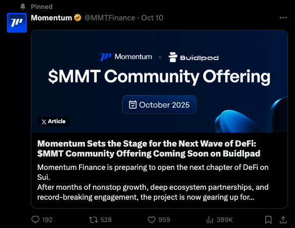 一文搞懂 Momentum MMT 代币 – 帮助中心